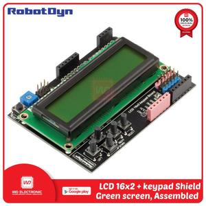 Jual Robotdyn Lcd 16X2 Keypad Shield Arduino Lcd Keypad Shield Blue ...