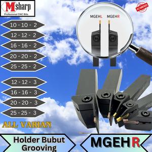 Promo Holder Bubut Alur MGEHR 1010 1212 1616 2020 2525 2mm 3mm Insert ...