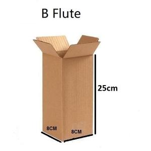 Jual Kardus Box Dus Kotak Packing Botol 8x8x25cm Standard B Flute Kuat ...