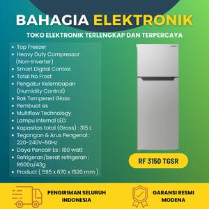 Jual Modena RF 3150 TGSR - kulkas 2 pintu kapasitas 315 liter Best ...