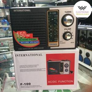 Jual Radio International F-100 Radio Portable Model Jadul AM FM - Kota ...