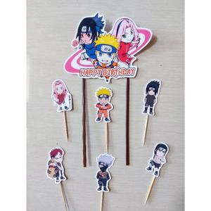 Jual Tlp Topper Naruto Chibi / Cake Topper Naruto Chibi / Topper Kue ...