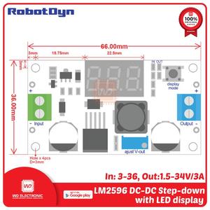 Jual Robotdyn Lm2596 Dc To Dc Step Down 3A With Led Display - Jakarta Barat - suhartadiv am872 ...