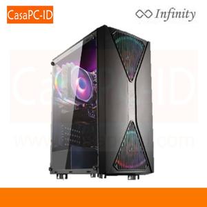 Jual promo Casing PC Case Infinity Elysium ATX Incld 3 Fan berkualitas ...