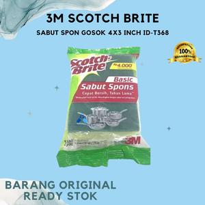 Jual SABUT SPON GOSOK 4x3 inch ID-T368 SCOTCH BRITE 3M - Kota Surabaya ...