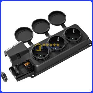 Jual Stop Kontak Terminal Anti Air IP54 dengan Penutup 16A 250V EU ...