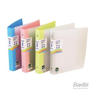 Promo Bantex Bi-Colour New Trendy Multi Ring Binder A5 20 Ring - 3524 ...