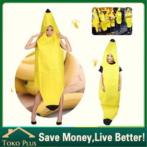Jual Bisa COD Kostum Buah Pisang Maskot Costume Onesie Yellow Banana ...
