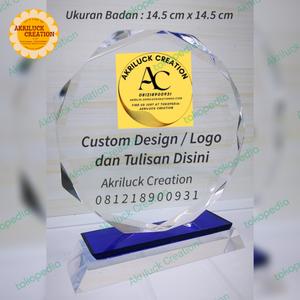 Jual Plakat Diamond Akrilik teb 1,5 cm / 2 cm + print dan dus box ...