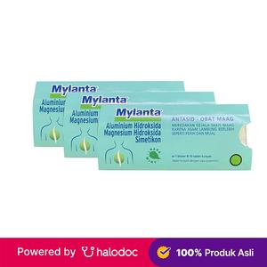 Jual Mylanta 3 Strip (10 Tablet/Strip) - Obat Asam Lambung & Gerd ...