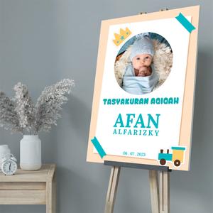 Jual Produk Papan Welcome Baby Sign Aqiqah Khitan Dekorasi Tasyakuran ...