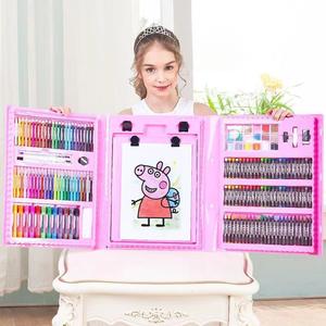 Jual Crayon Set 208pcs/Pensil Alat Melukis anak-anak/Crayon Mewarnai ...