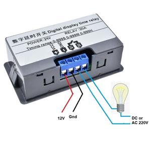 Jual TM1 24V DCCYCLE TIMER DELAY RELAY MODULE LED DUAL ADJUSTABLE BARU ...