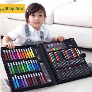 Jual (MI) Crayon Set Mewarnai Melukis Pensil Menggambar 150 Pcs / Alat ...