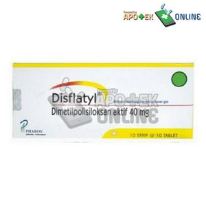 Jual DISFLATYL 40 MG 1 STRIP ISI 10 TABLET/SIMETHICONE/KEMBUNG/GASTRITIS - Kota Batu - Apotek ...