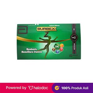 Jual Surbex-Z 6 Tablet - Multivitamin - Halodoc - Jakarta Utara ...