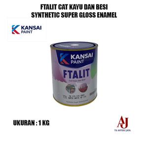 Jual Ftalit Cat Minyak Untuk Kayu dan Besi Ukuran 1 Kg Warna Putih ...