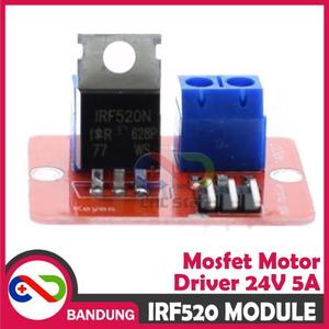 Jual terbaru [cnc] mosfet irf520 irf 520 mosfet driver 24v 5a module ...
