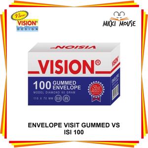 Jual ;; 100 pcs amplop mini vision / amplop mini - Kota Surabaya ...