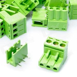 Jual Terminal Block Konektor Plugable 5.08Mm 3 Pin Screw Jenis Hijau ...