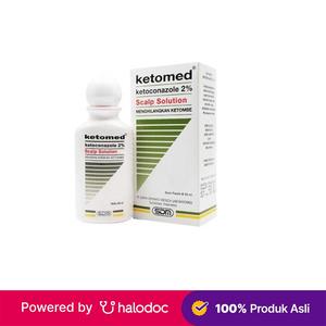 Jual Ketomed 2% Scalp Solution 60 ml - Infeksi Kulit - Halodoc - Kota ...