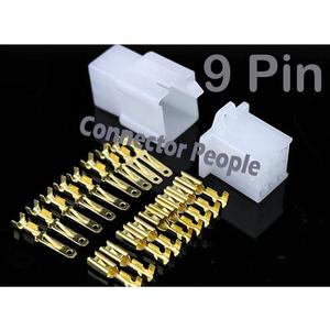 Jual Socket 2 - 9 Pin Kecil + Skun / Soket Motor / Konektor /Kabel ...