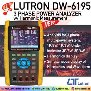 Jual Lutron DW-6195 3 Phase Power Analyzer w/ Harmonic Measurement DW ...