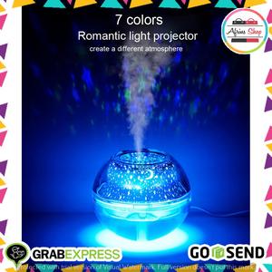 Jual Air Humidifier Alat Pengharum Ruangan LED 7 Warna Lampu Tidur ...