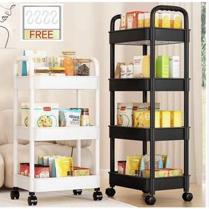 Jual Furnibest Rak Troli Rak Roda Rak Dapur Rak Susun Serbaguna - 977-4 ...