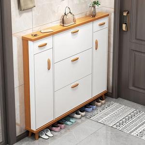 Jual VC Luxury Folding Rack Shoe Mobile Vertical Stand Narrow Shoe C ...