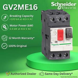 Jual Schneider Motor Breaker 5.5kW 3P GV2ME16 Best - Kota Tangerang ...