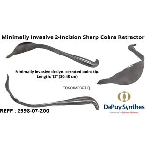 Jual DePuy Mi 2-Incision Sharp Cobra Retractor Orthopedic Alat Bedah ...