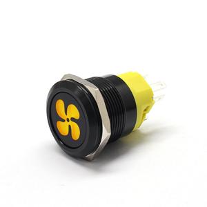 Jual 22mm Metal Push Button Switch Dashboard Custom Symbol For ...