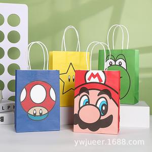 Jual PAPER BAG GOODIE BAG TAS SOUVENIR PESTA ULANG TAHUN MOTIF MARIO ...