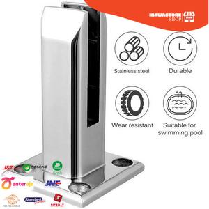 Jual Spigot Kaca/Railing Kaca Kaki Spigote/Braket Spigote Tiang Railing ...