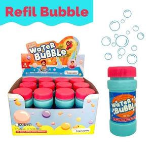 Jual REFILL WATER BUBBLE 50 ML air sabun isi gun tembakan buble busa ...