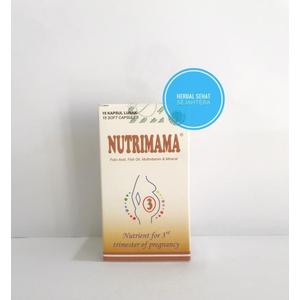 Jual Nutrimama 3 isi 15 Softgels- Nutrisi Vitamin Ibu Hamil - Jakarta ...