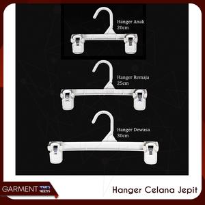 Jual Produk Hanger Jepit Remaja 25cm Plastik Tebal Warna Putih ...