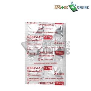 Jual CHOLESTAT 10MG STRIP 10 TABLET - Kab. Pasuruan - Apotek Purwodadi ...