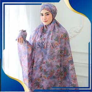 Jual Syfa Rahman - Mukena Mini Traveling Motif - Flora Blush - Alaia ...