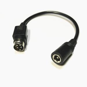 Jual 5.5*2.1mm 4-Pin Mini DIN Male to Female DC Power Cable For cctv ...