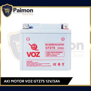 Jual VOZ Aki Motor GTZ7S 12V 6AH - Baterai Aki Motor GTZ7S - Jakarta ...