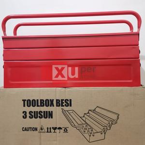 Jual Alat Pertukangan Kenmaster Tool Box Besi 3 Susun - Big Toolbox ...