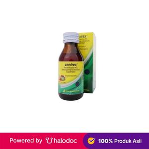 Jual Zenirex Expectorant Sirup 60 ml - Obat Batuk & Flu - Halodoc ...