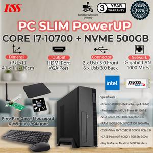 Jual Komputer MINI PC Rakitan [Core i7, Ram 16GB] Gen Terbaru Siap ...