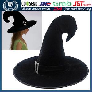Jual Topi Penyihir Witch Hat Nenek Sihir topi Halloween Cosplay Kostum ...