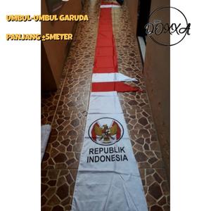 Jual :;: Umbul Umbul Cap Garuda NKRI Indonesia Merah Putih 5M - Kota ...