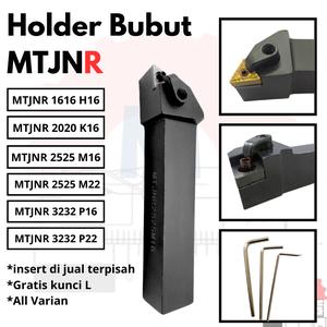 Promo Stang Bubut MTJNR 1616 2020 2525 3232 Holder Pahat MTJNR Insert TNMG - MTJNR 2525 M22 ...