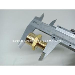 Jual Double Nepel Double Drat Luar Nepple Kuningan Adapter Drat Pipa ...