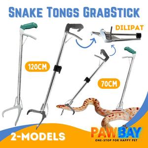 Jual SNAKE TONGS 70cm 120cm GRAB HOOK STICK PENJEPIT PENANGKAP TONGKAT ...